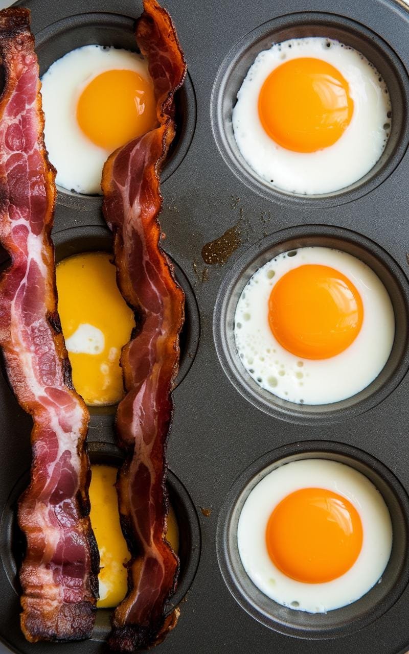 Bacon and Egg Cups: The Ultimate Easy Breakfast Hack - Eat Healthier